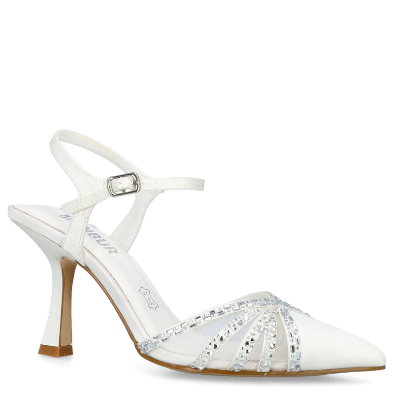 Damskie buty ślubne białe - obuwie na ślub w kolorze białym | sklep ...